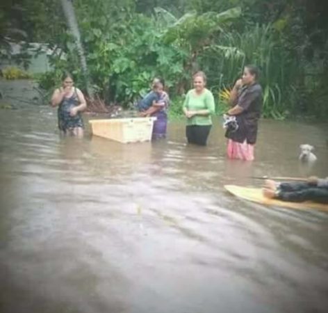 Evacuated Fonoi residents return home after devastating flooding ...
