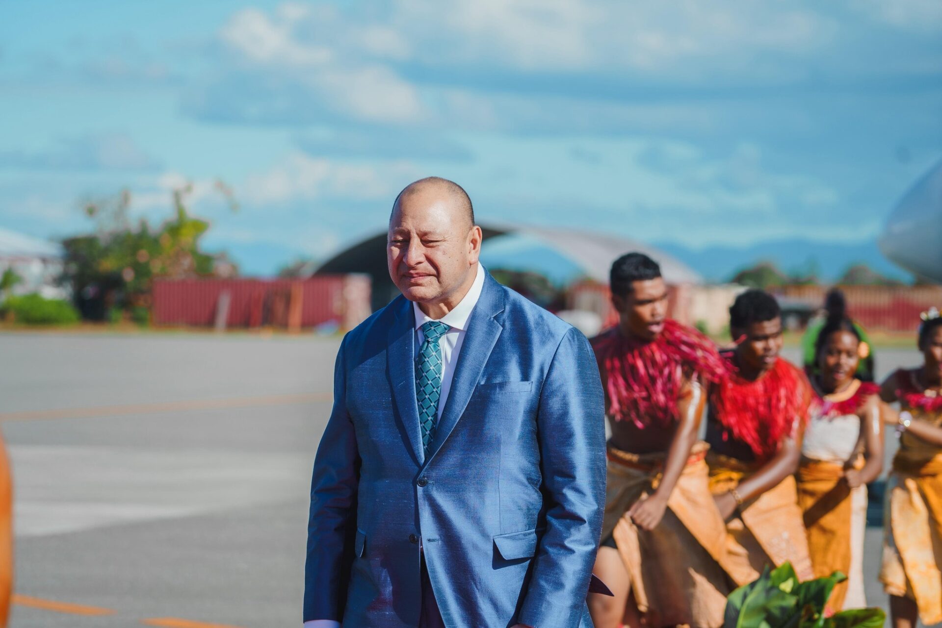 King Tupou VI arrives in Solomon Islands for USP graduation ceremony ...